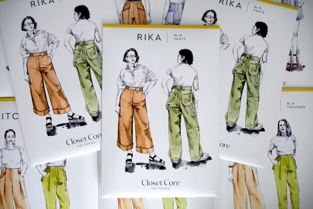 Closet Core Rika Pants Sewing Pattern | Indie Sewing Patterns – A KIND CLOTH