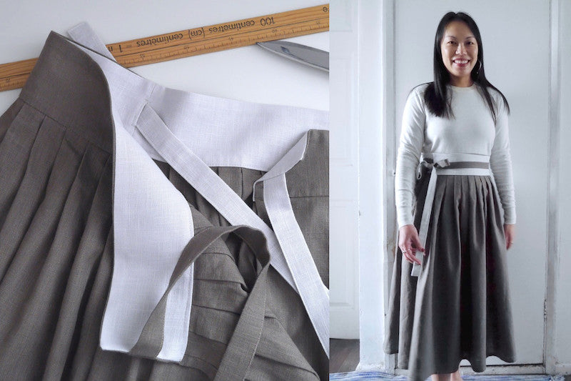 Sewing a Hanbok Skirt, designed by Sara at Sewing Therapy – A KIND CLOTH