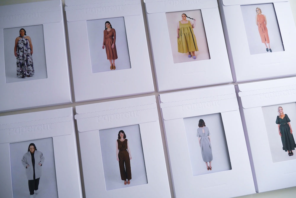Papercut Sewing Patterns Printed are back in stock at A KIND CLOTH!