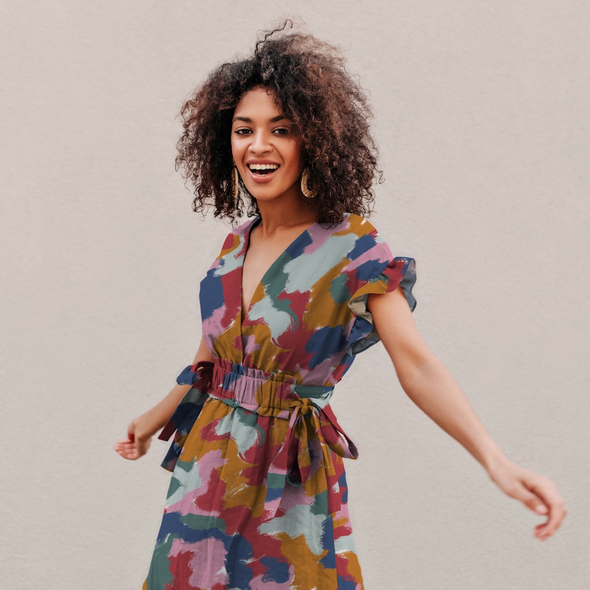 Vibrations EcoVero Viscose Fabric, Roo-tid Responsible Fabric – A KIND ...