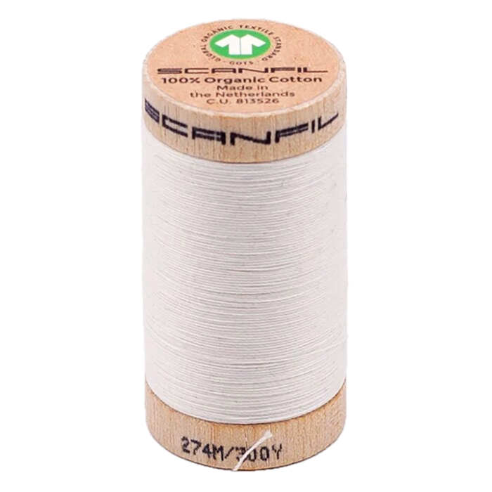Organic Cotton Thread Coconut Milk - A KIND CLOTH